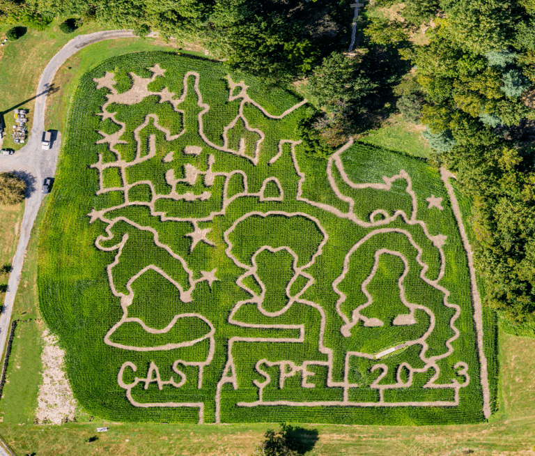 2023-Corn-Maze-Map-Greenstreet-Fall-Fest | Greenstreet Gardens